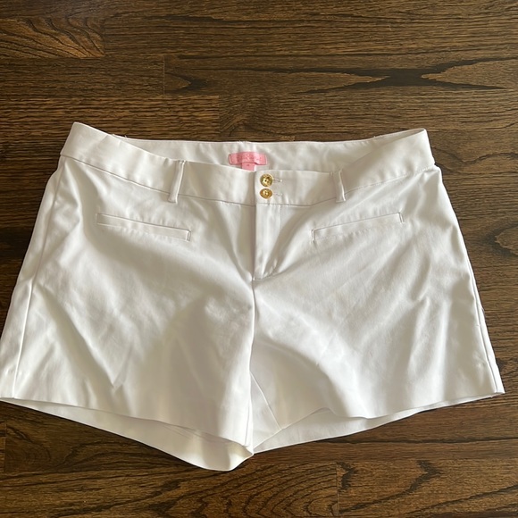 Lilly Pulitzer | Shorts | Lilly Pulitzer White Shorts 4 | Poshmark
